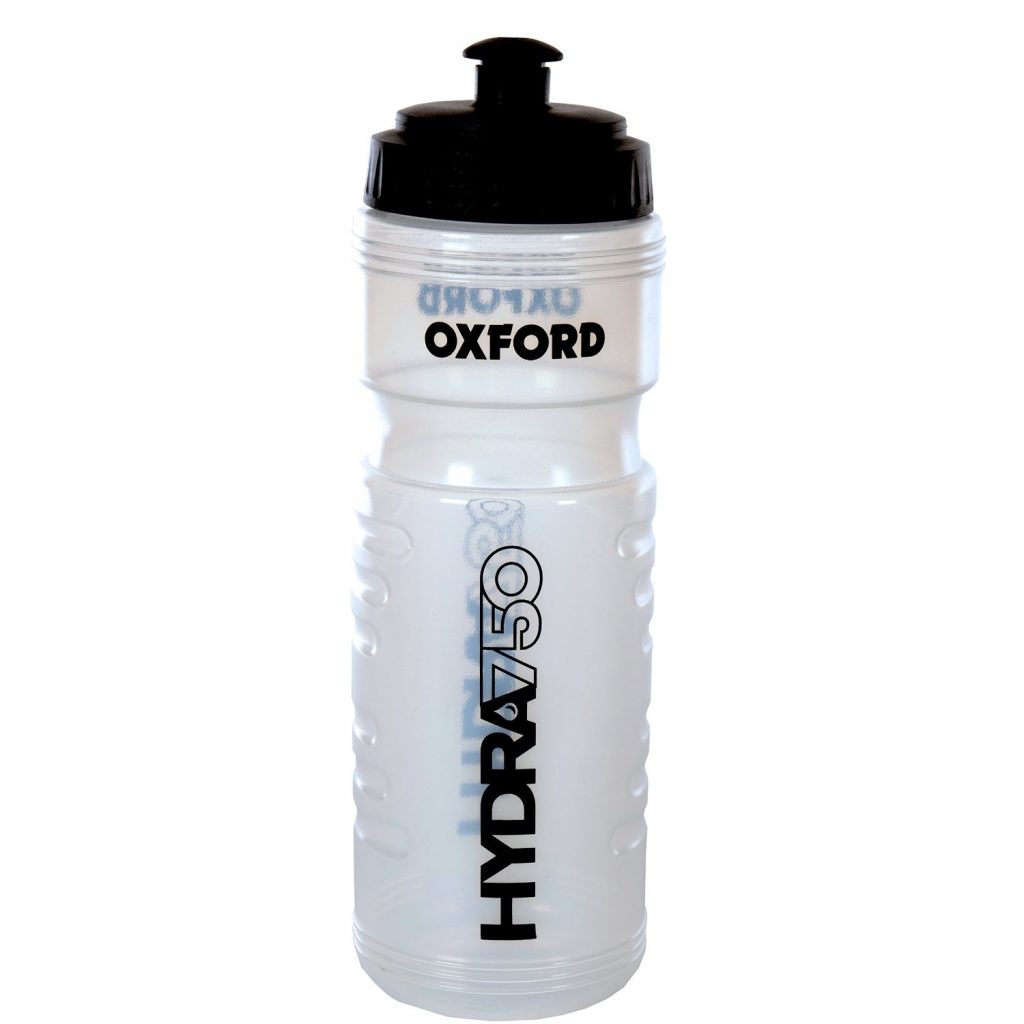 Oxford Black Hydra 750ml Water Bottle - Clear - Renishaw Caravans